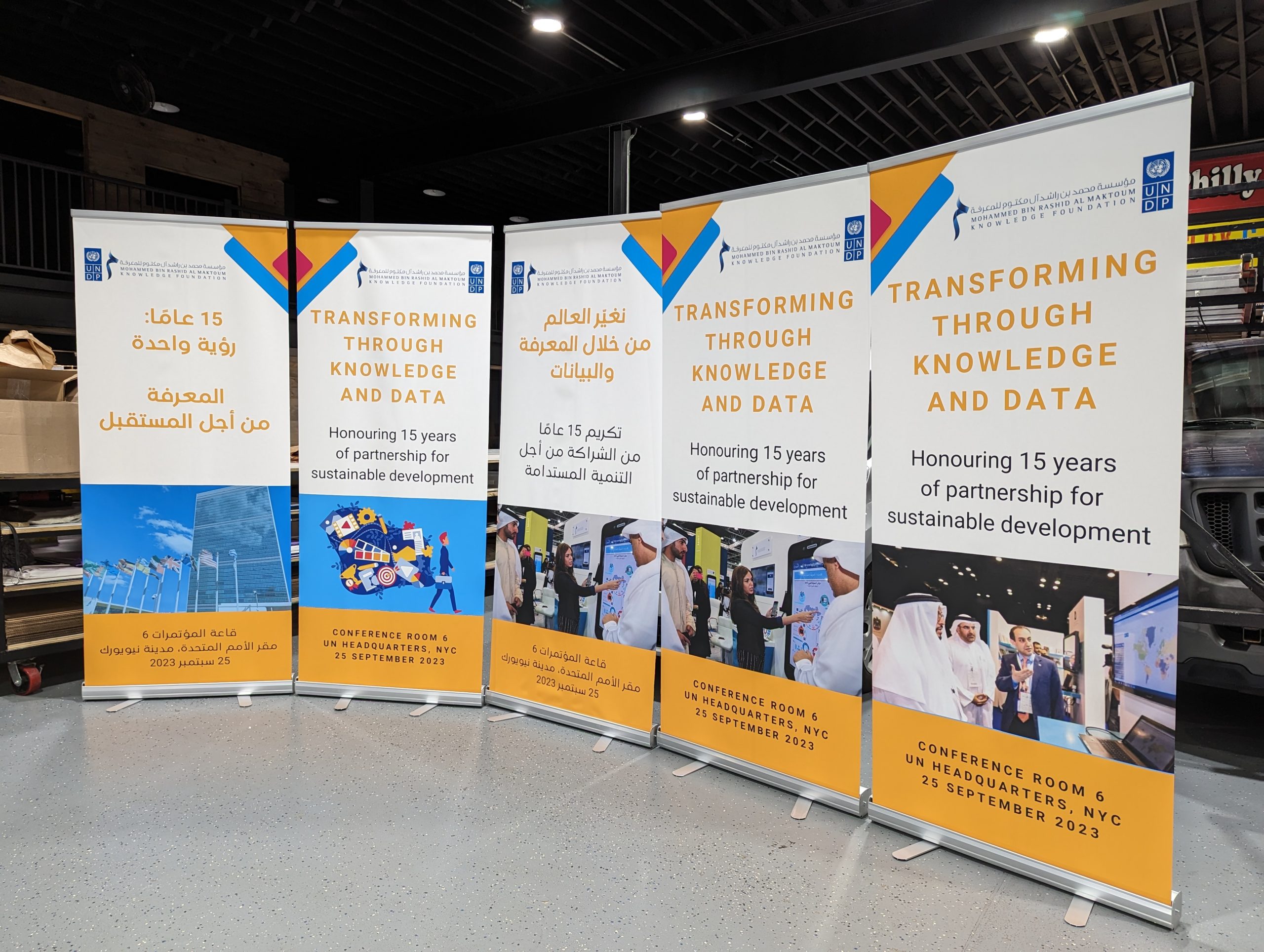 Banner Stands and Pull-up Banners for Events in NJ - Gogi Signs