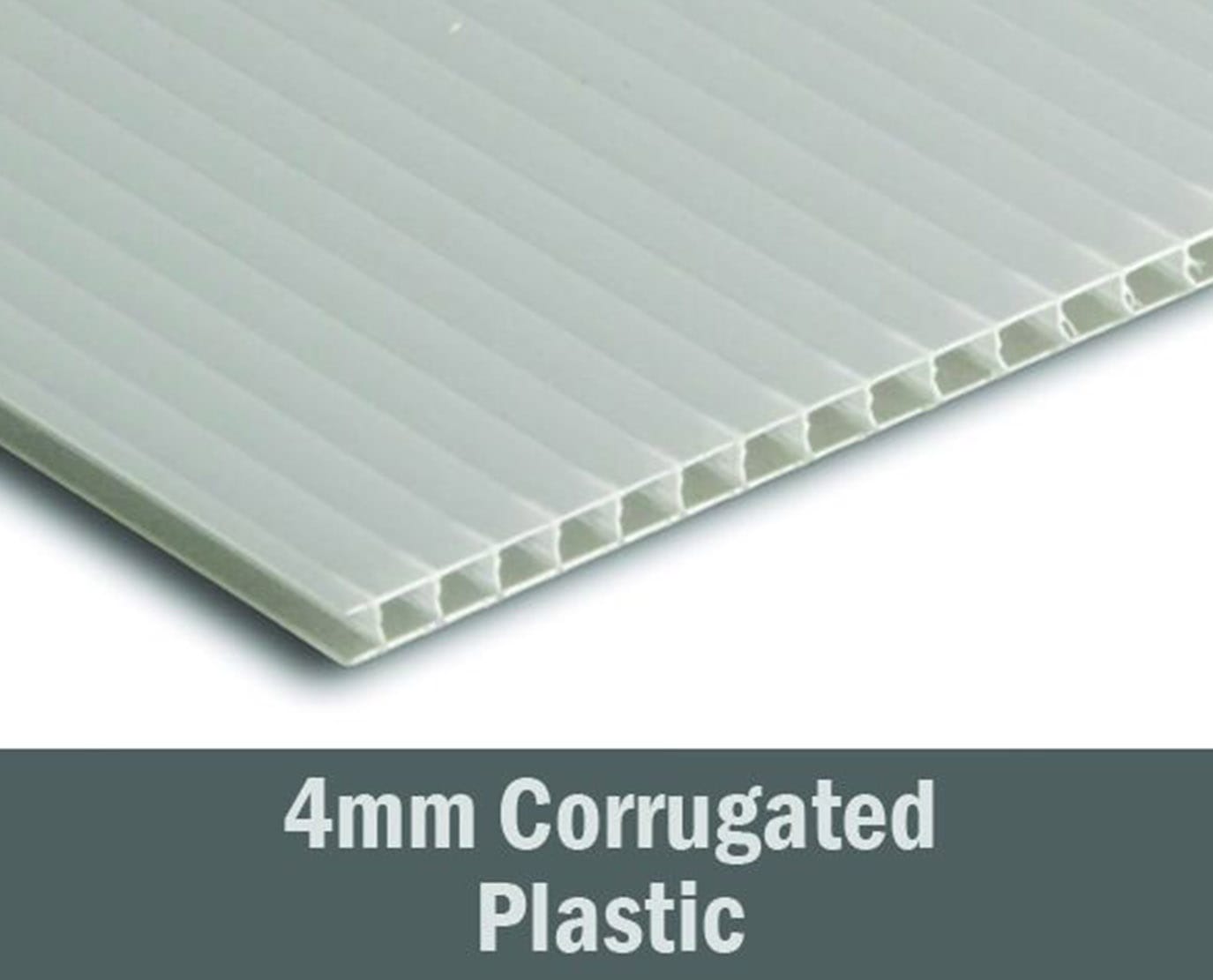 Corrugated Plastic Sheets - Sign Material Options