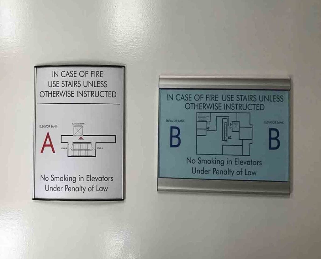 Egress Maps & Evacuation Sign Printing & Installation