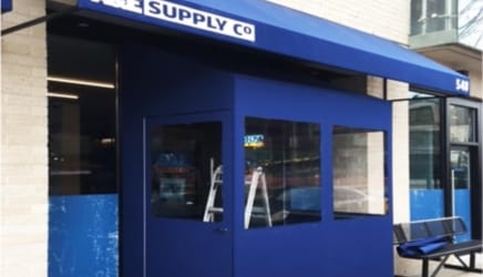 Winter Vestibule Enclosure by Gogi Signs of New Jersey