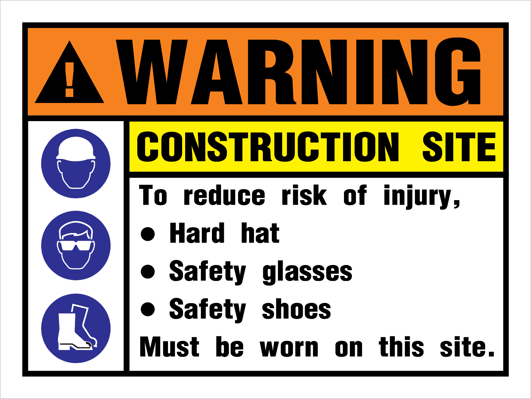 Construction Signs, DOB Signs in NJ